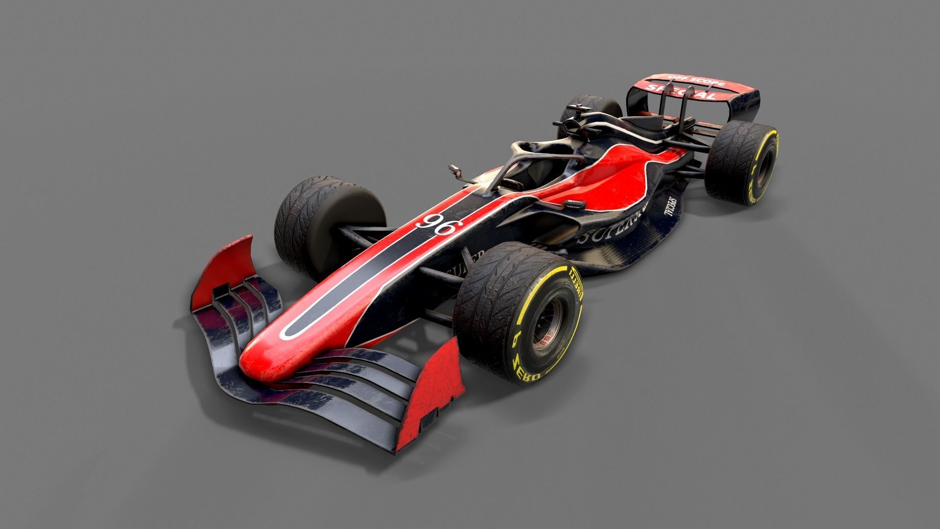 Super Speed F1 3D model | CGTrader