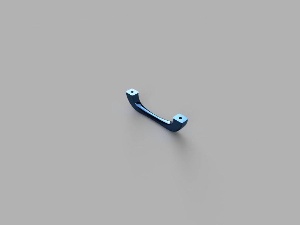 Drawer handle 3D model 3D printable | CGTrader
