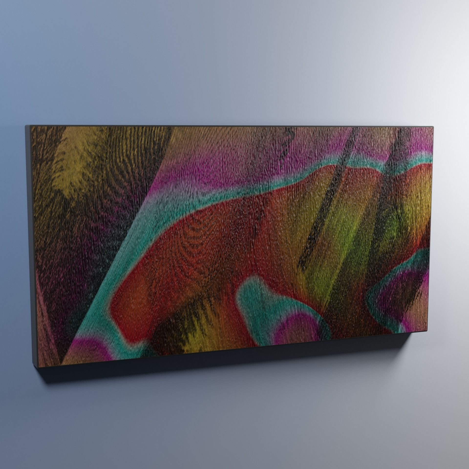 painting 3 3D model | CGTrader