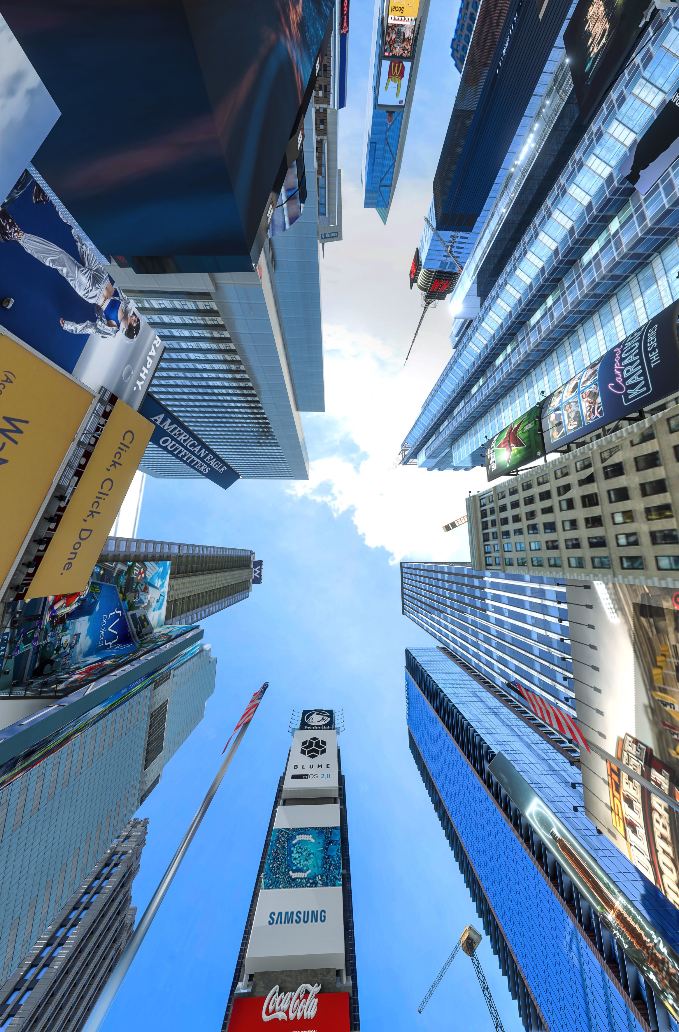 TIMES SQUARE - BROADWAY 3D model | CGTrader