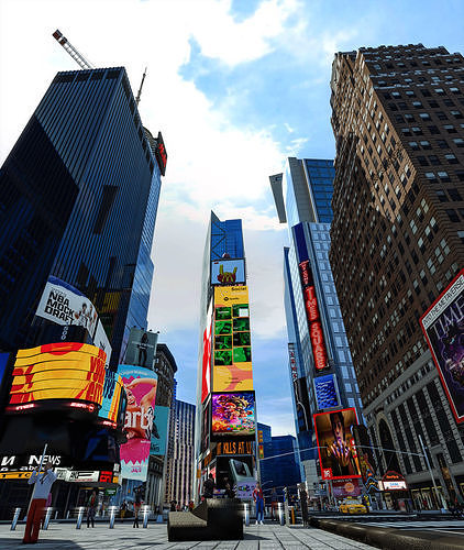 TIMES SQUARE - BROADWAY 3D model | CGTrader