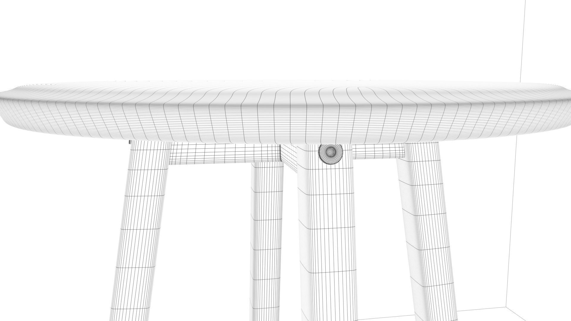 Side Table Card Table Coffee Table 3D model | CGTrader