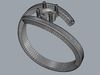 4mm Solitaire Ring 3D model 3D printable | CGTrader