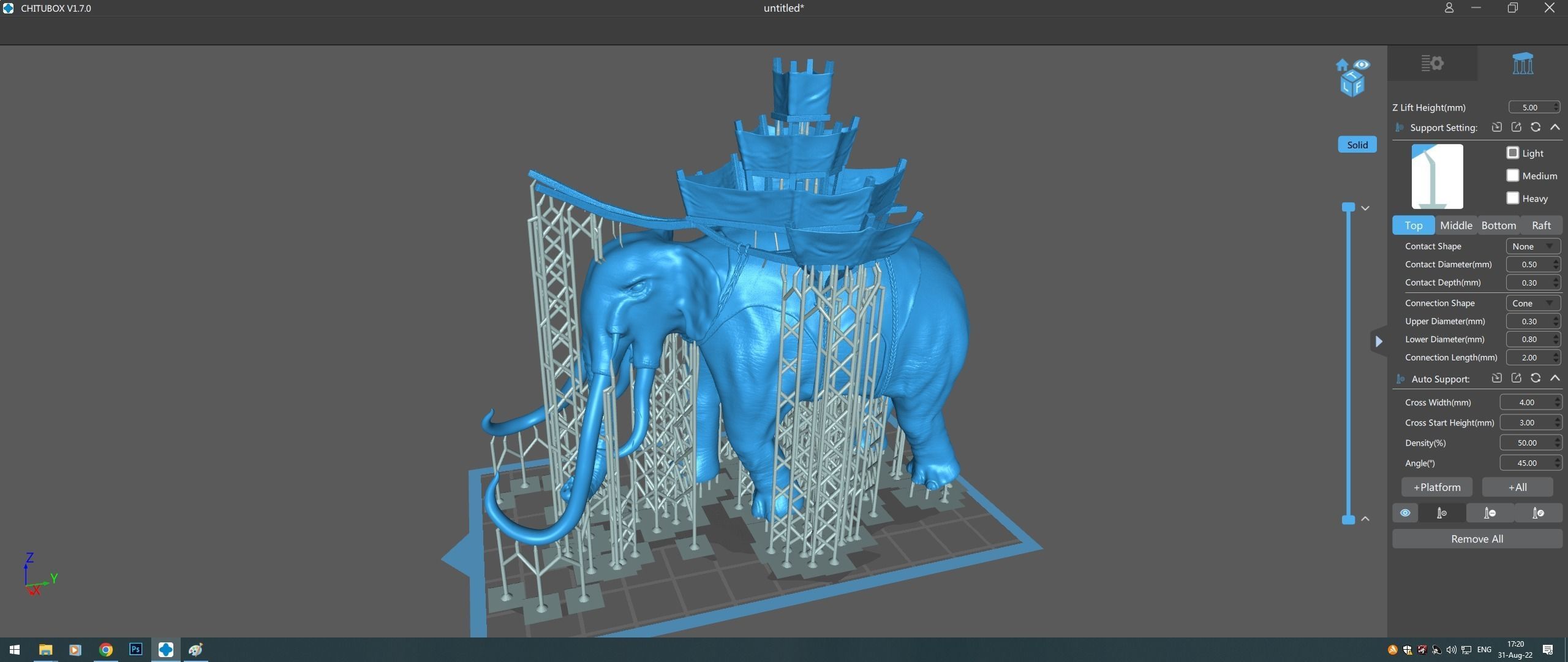 War elephants 3D model | CGTrader