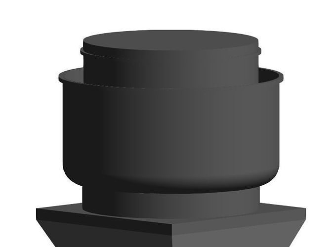 EXTRACTOR pipe cap 3D model | CGTrader