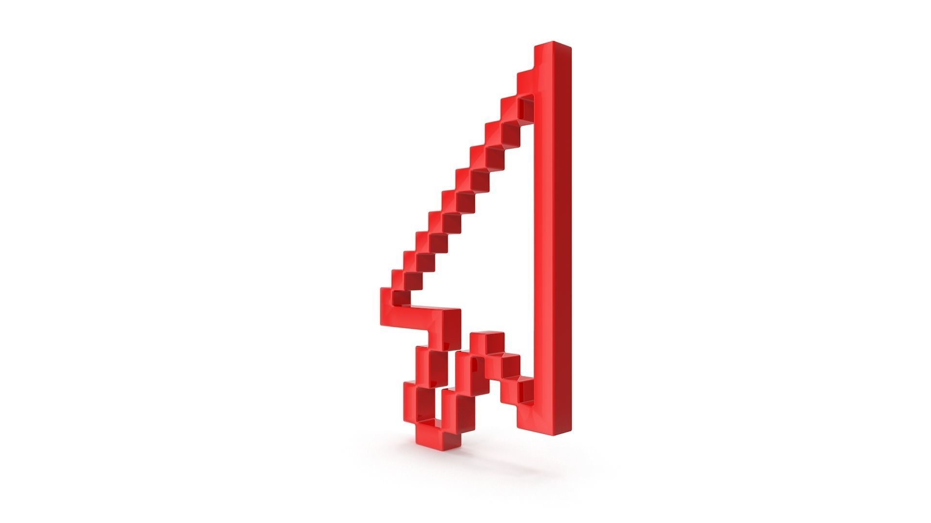 3D model Arrow Cursor Frame VR / AR / low-poly | CGTrader
