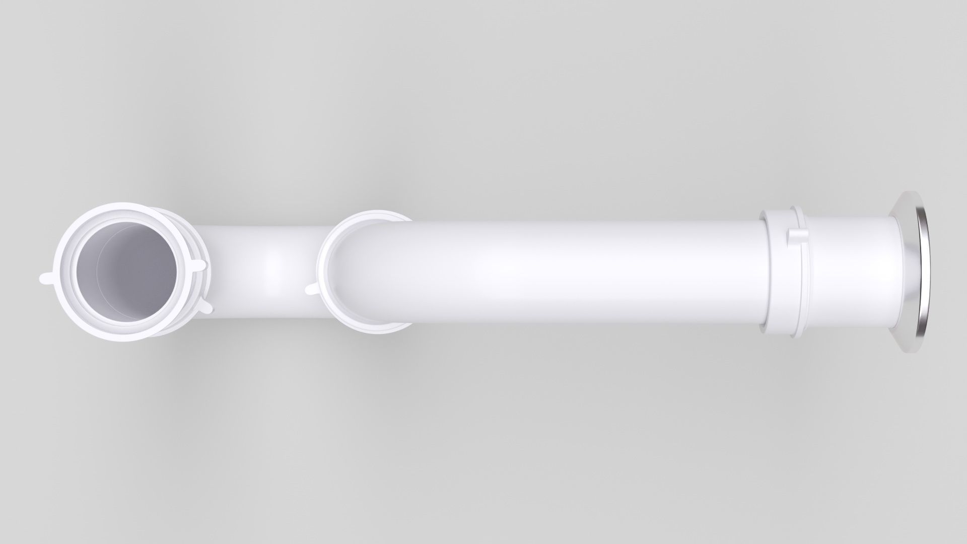 P-Trap Pipe 3D model | CGTrader