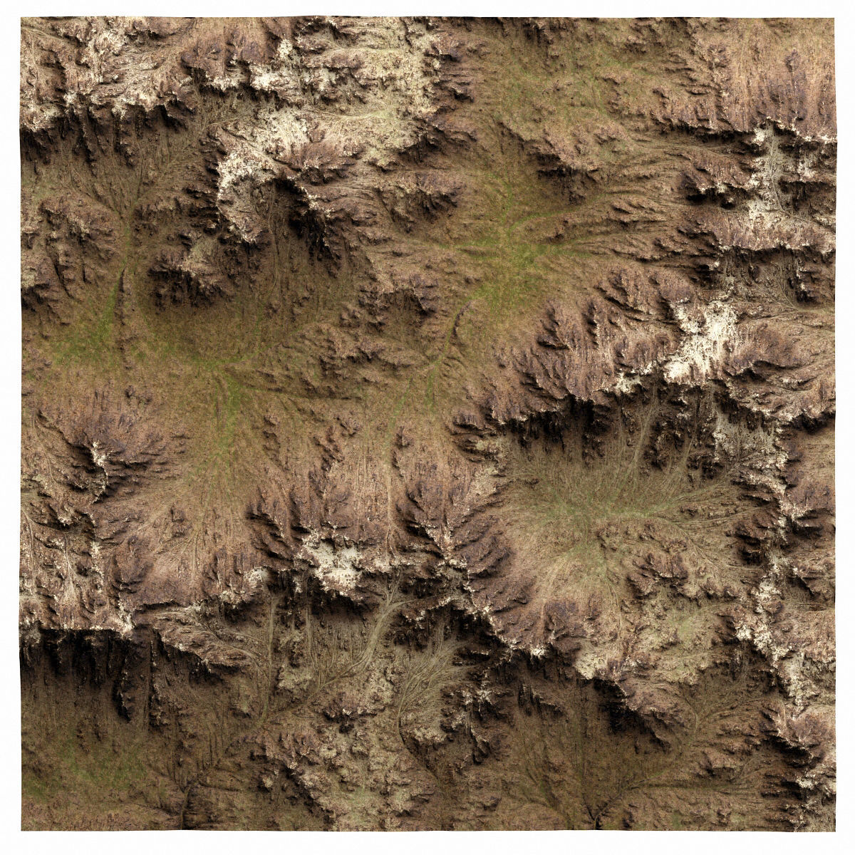 Mountains north erosion n2 3D model | CGTrader