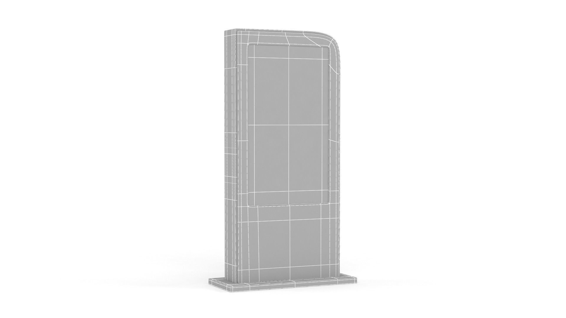 Electronic Kiosk 3D model | CGTrader
