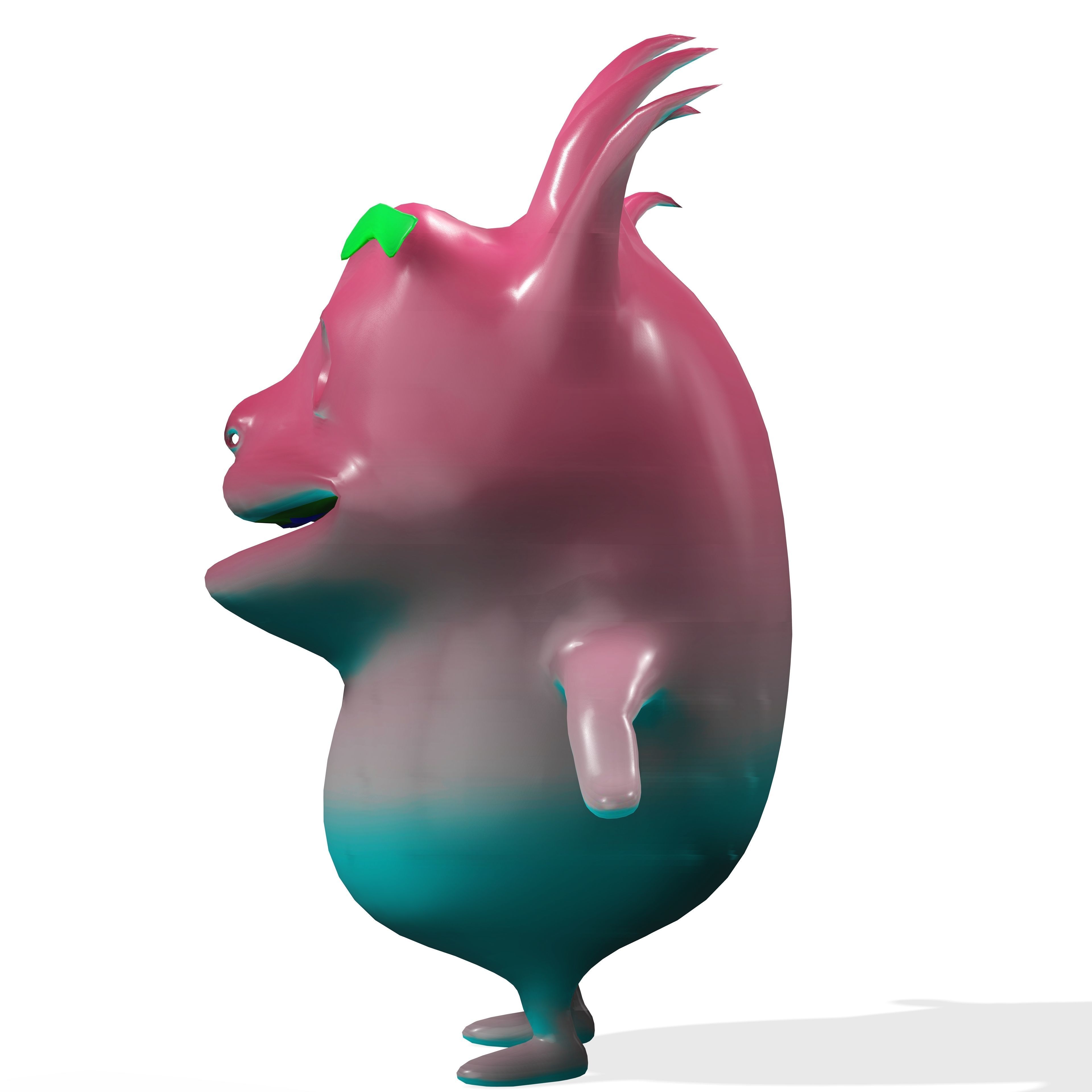 3D model Mateo monster with eyes VR / AR / low-poly | CGTrader