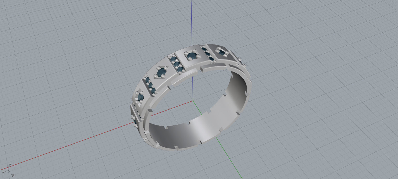 Mens ring 3d print model A36 free 3D model 3D printable | CGTrader