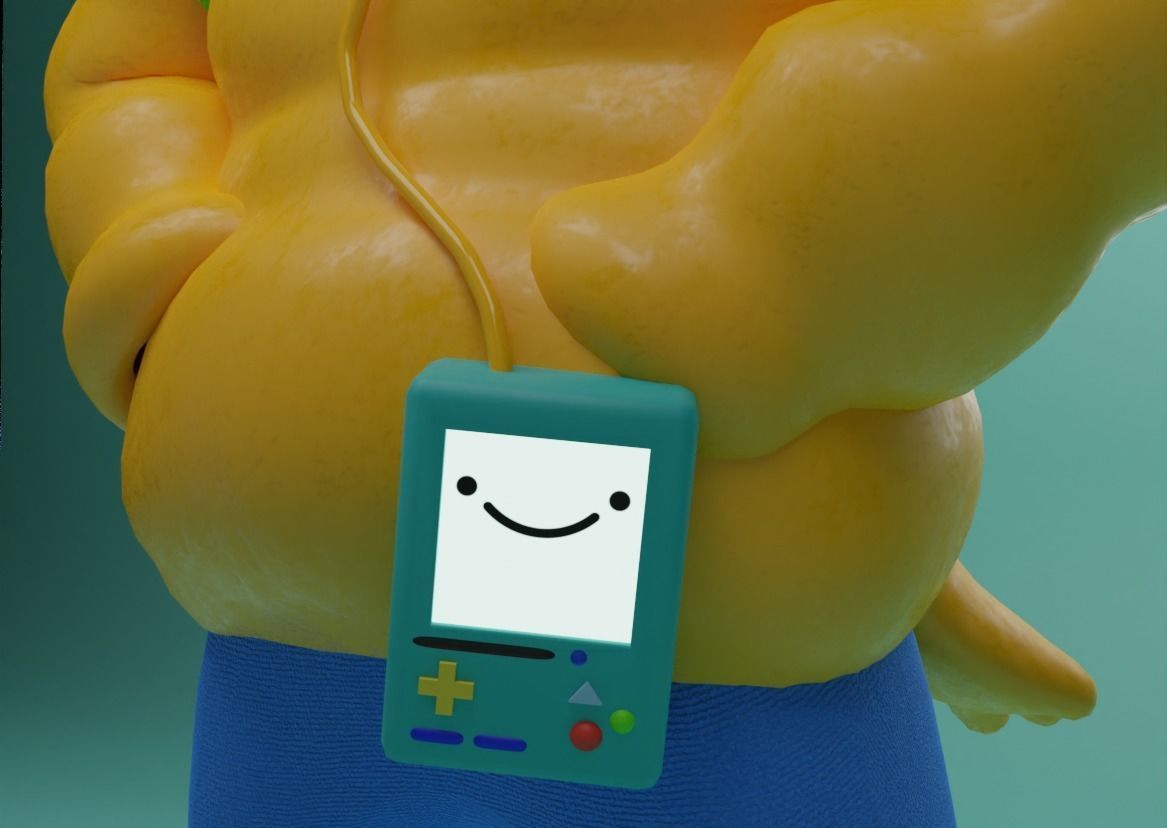 3D model Puff jake n lil finn VR / AR / low-poly | CGTrader