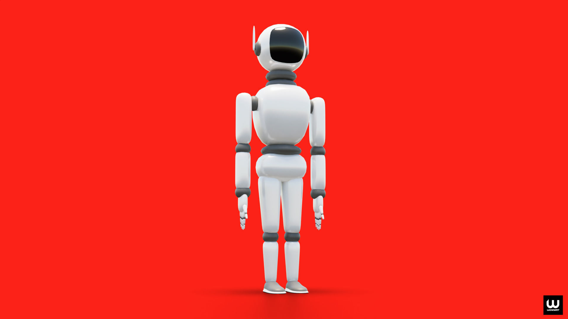 3D model Cute Robot Concept VR / AR / low-poly | CGTrader