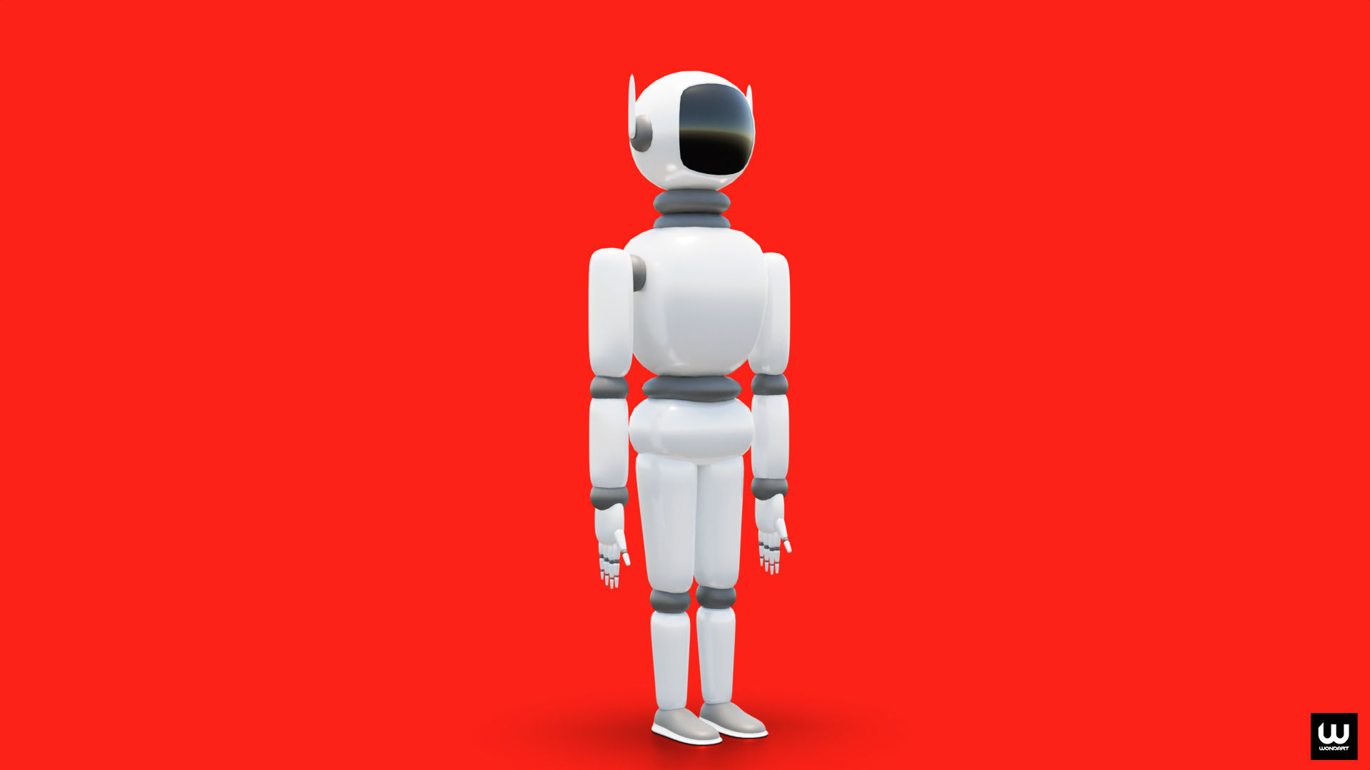 3D model Cute Robot Concept VR / AR / low-poly | CGTrader