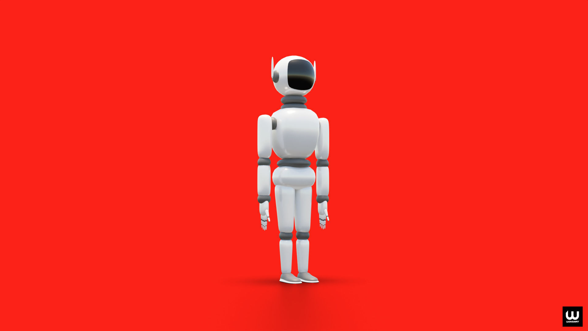 3D model Cute Robot Concept VR / AR / low-poly | CGTrader
