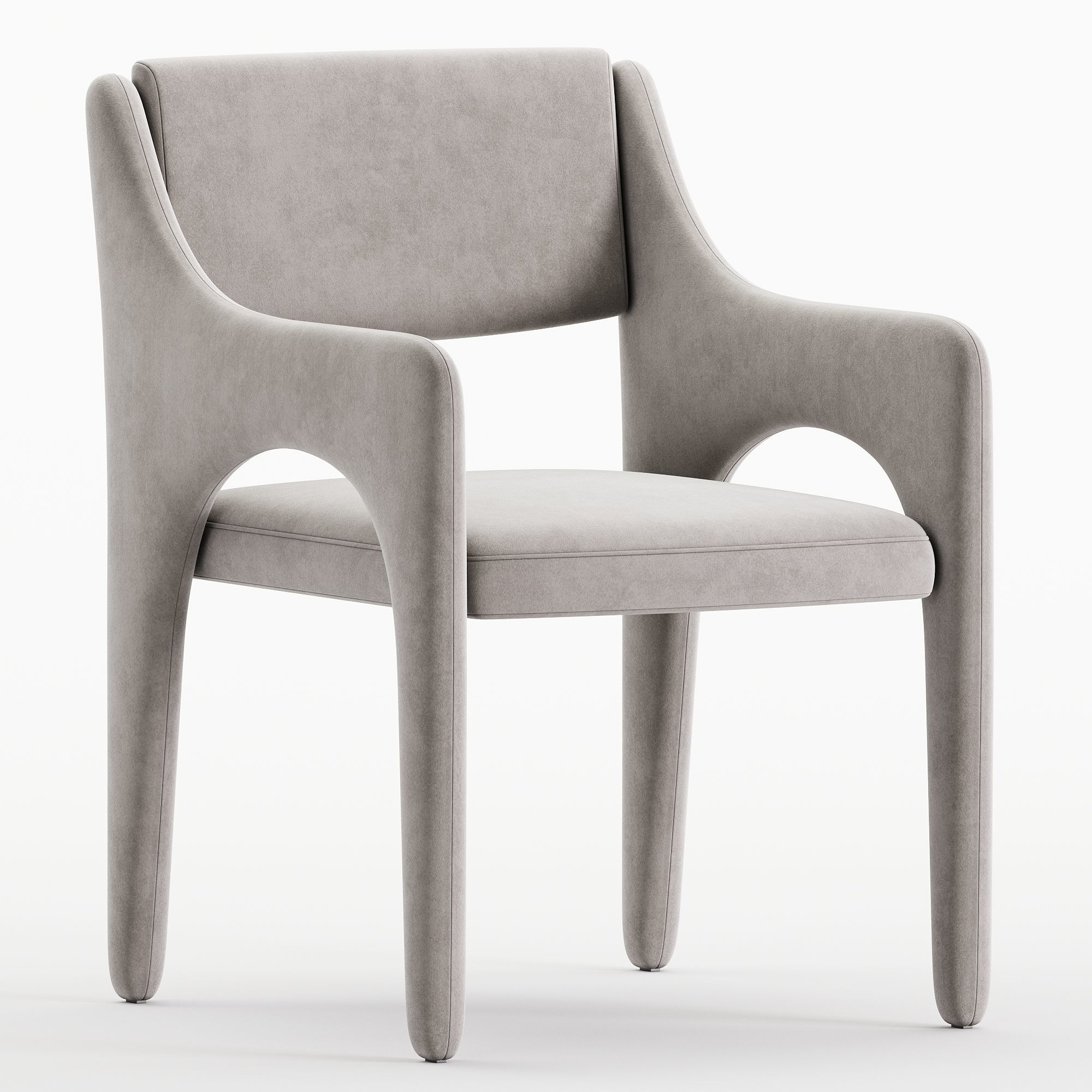Godard Dining Chair 3D model | CGTrader