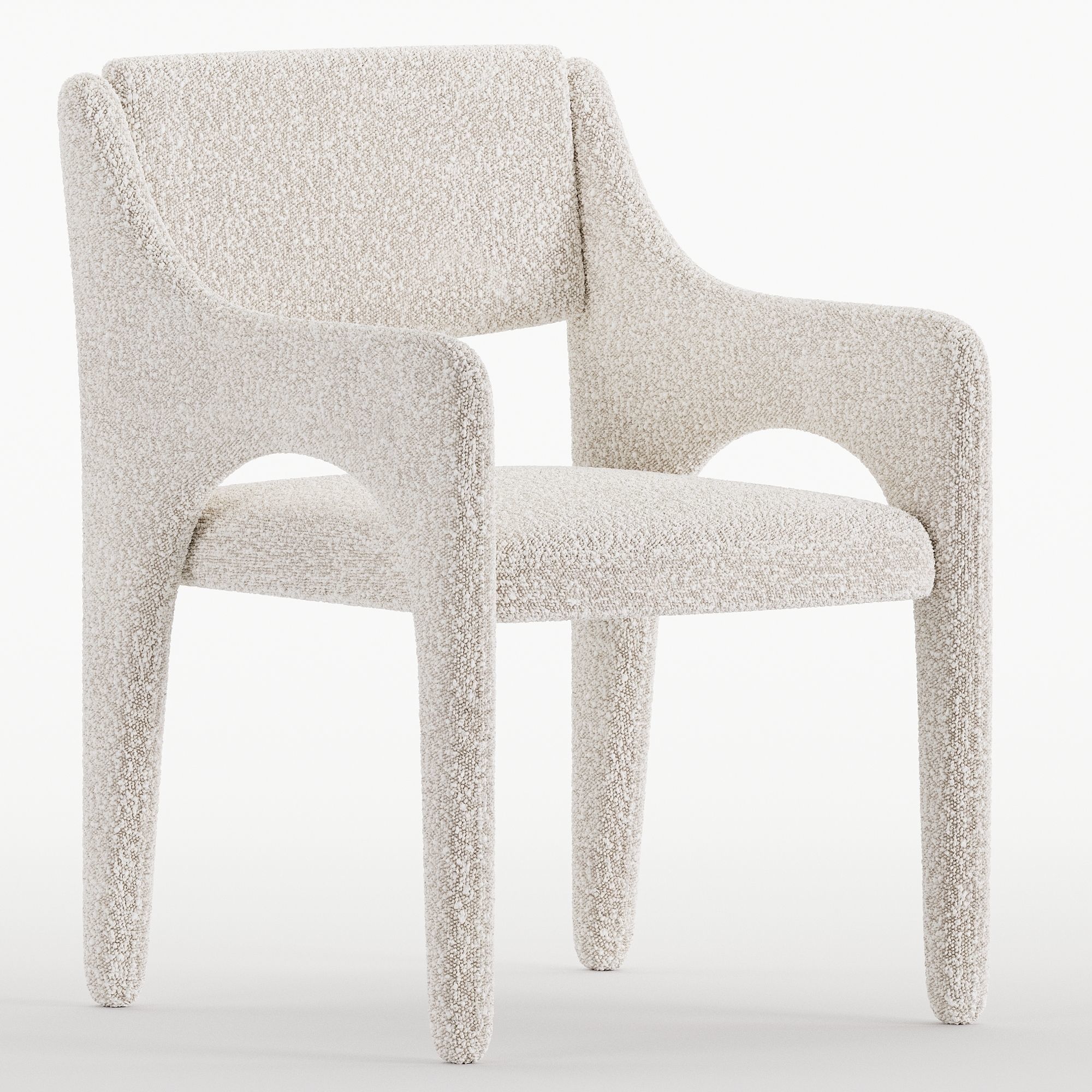 Godard Dining Chair 3D model | CGTrader