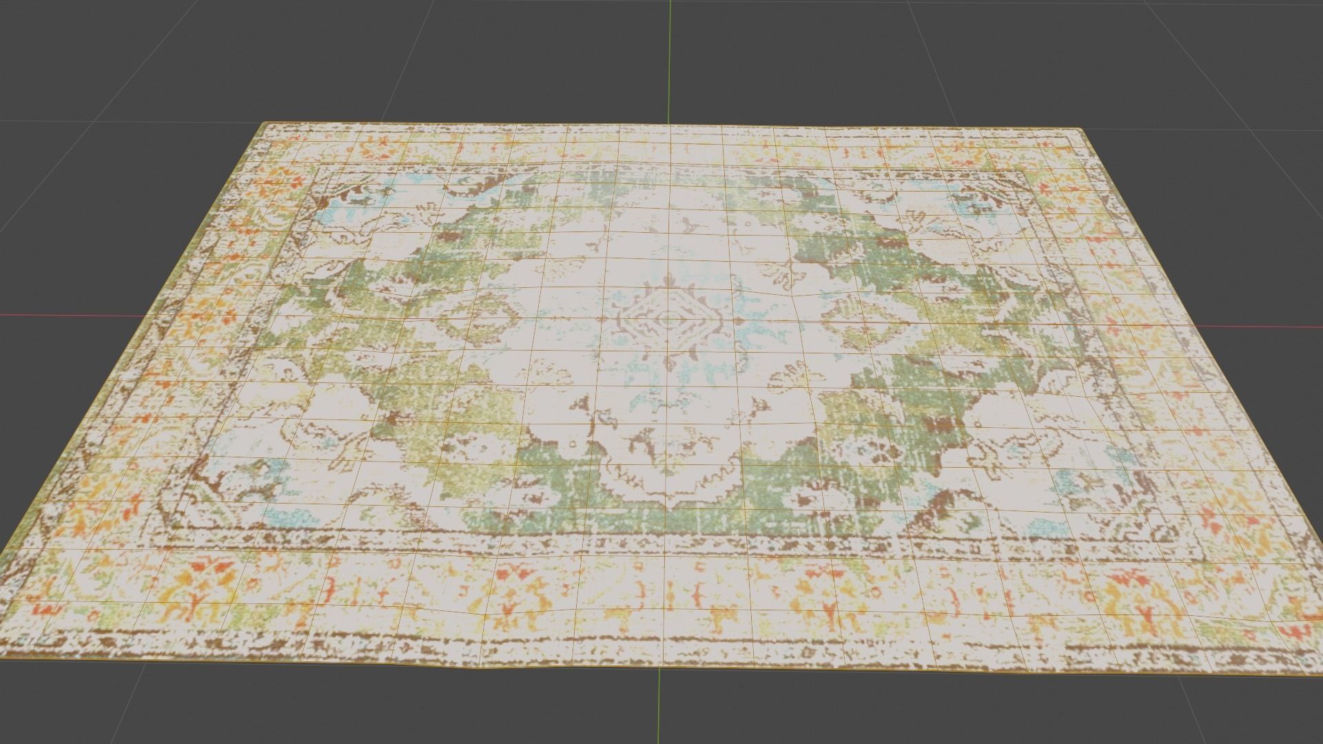3D model Ottoman Carpet VR / AR / low-poly | CGTrader