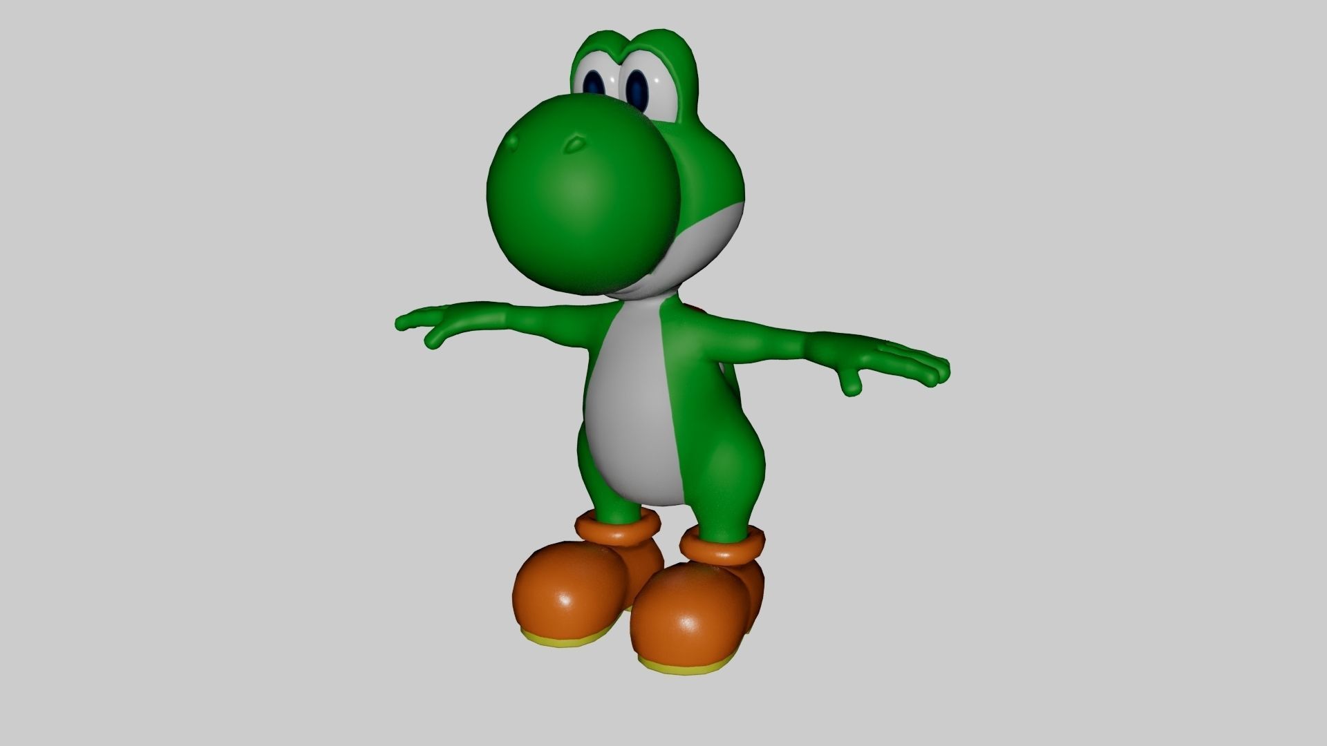 3D model Yoshi From Super Mario VR / AR / low-poly | CGTrader