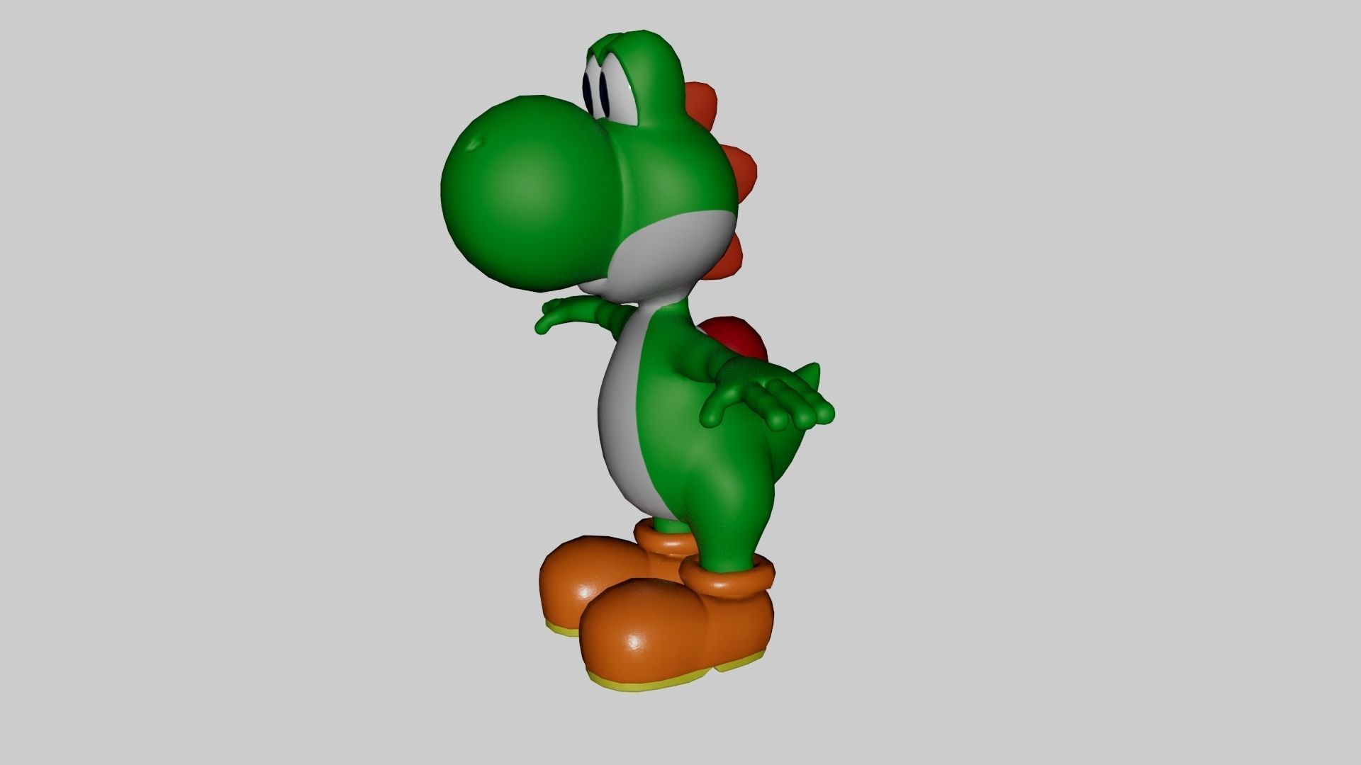 3D model Yoshi From Super Mario VR / AR / low-poly | CGTrader