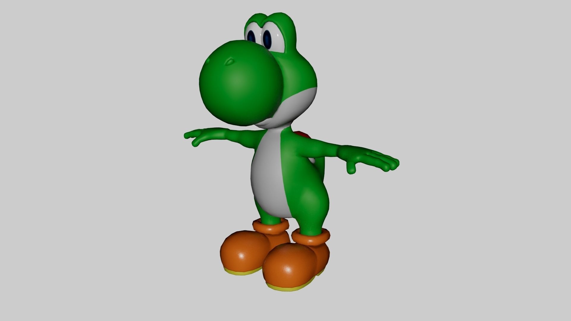 3D model Yoshi From Super Mario VR / AR / low-poly | CGTrader