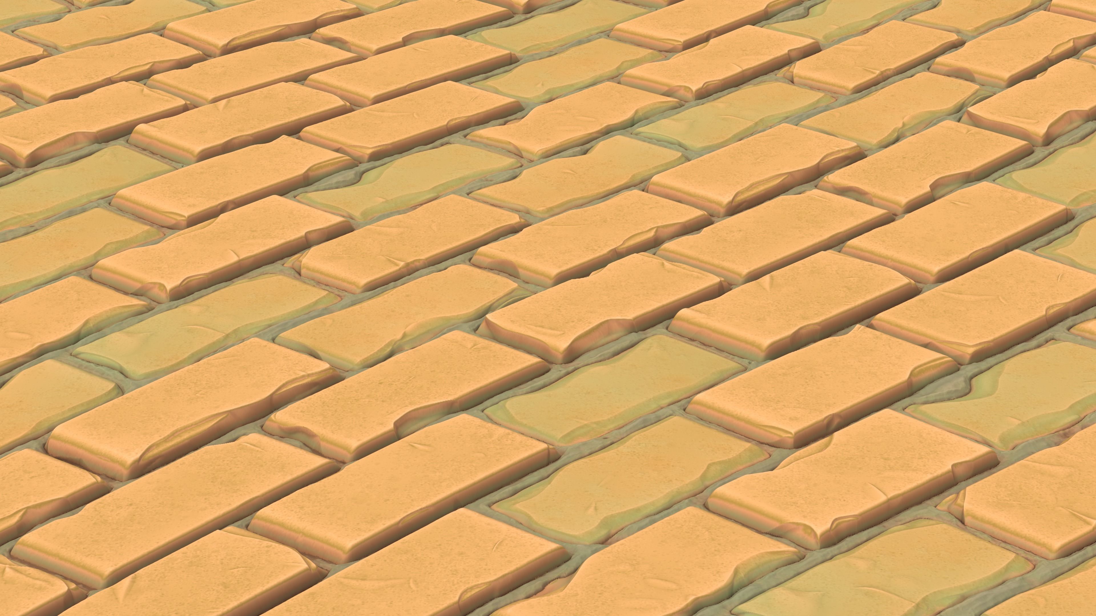 Stylized Brick Tileable Textures Texture | CGTrader