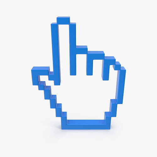 3D model Hand Cursor Frame VR / AR / low-poly | CGTrader