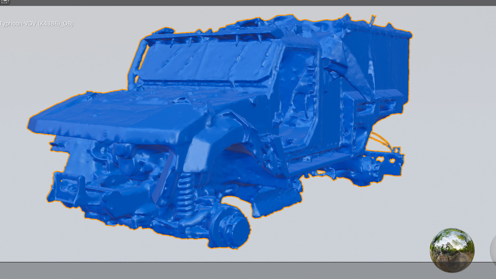 russian K-4386 Typhoon-VDV destroyed by Ukrainian army 3D model | CGTrader