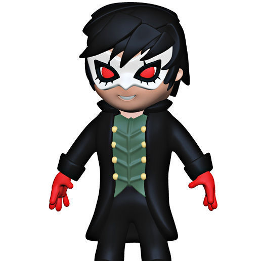 Joker Persona 5 3D model 3D printable | CGTrader