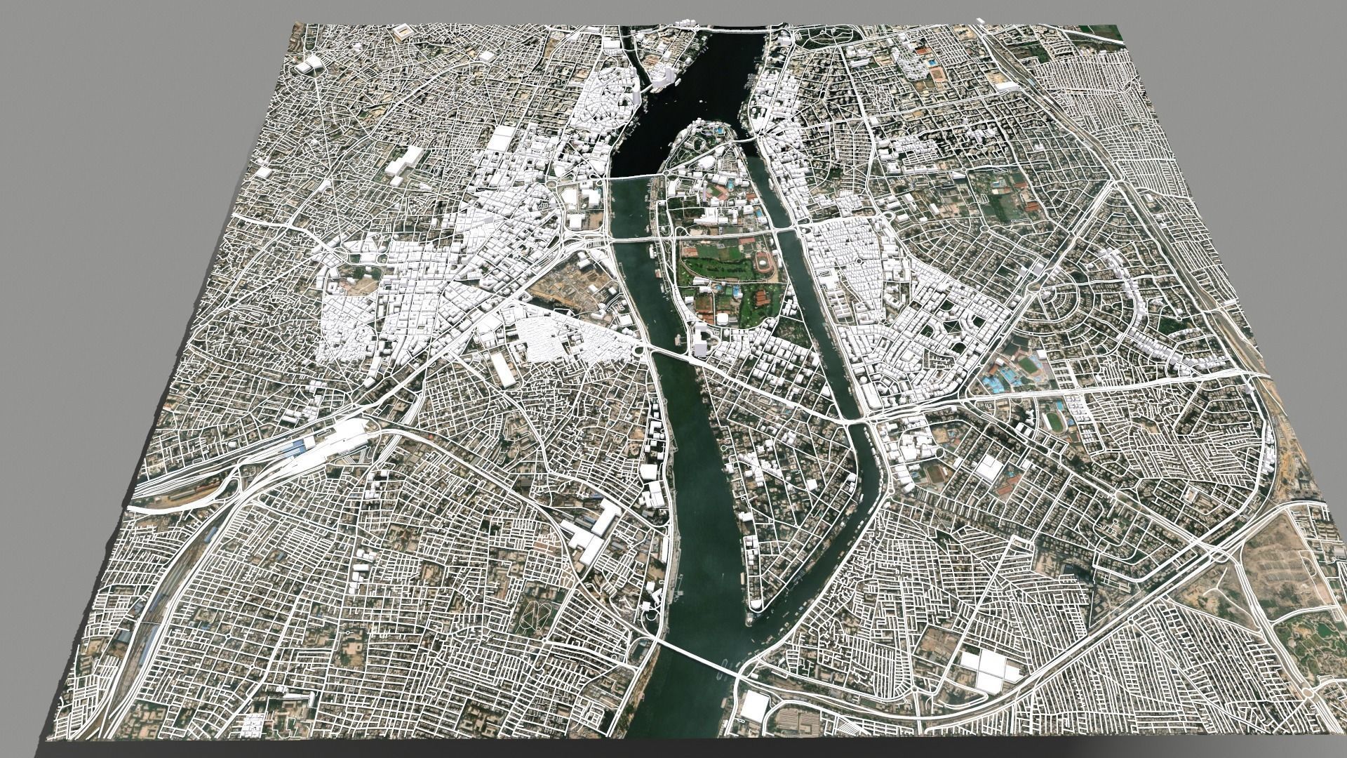 Cityscape Cairo Egypt 3D model | CGTrader