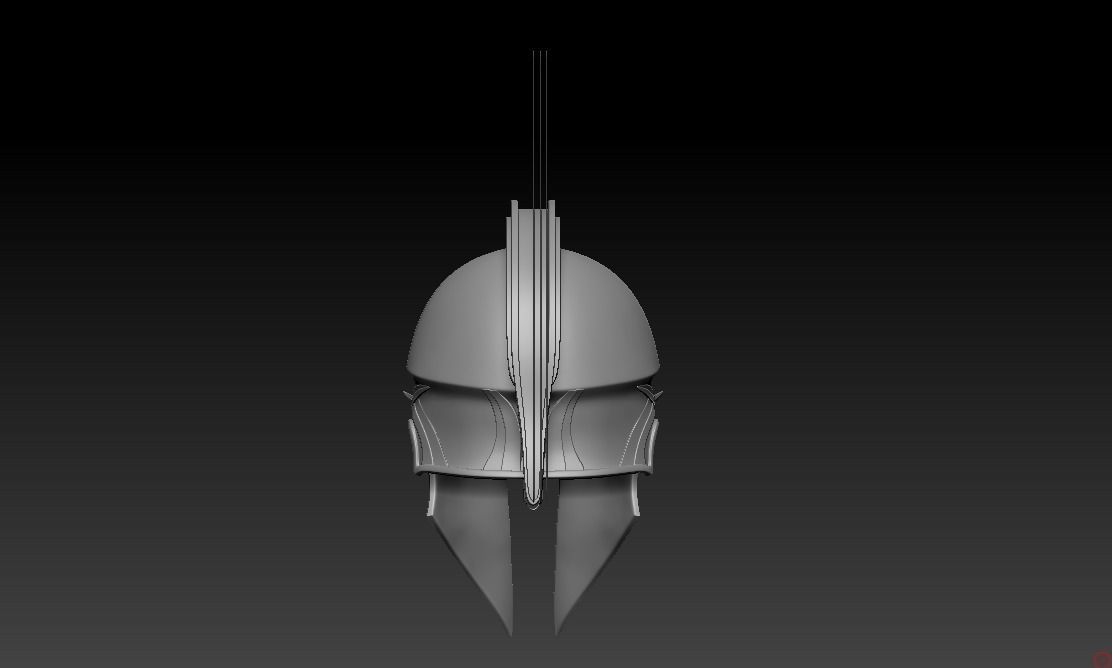 High-poly model Spartan helm 3D model | CGTrader