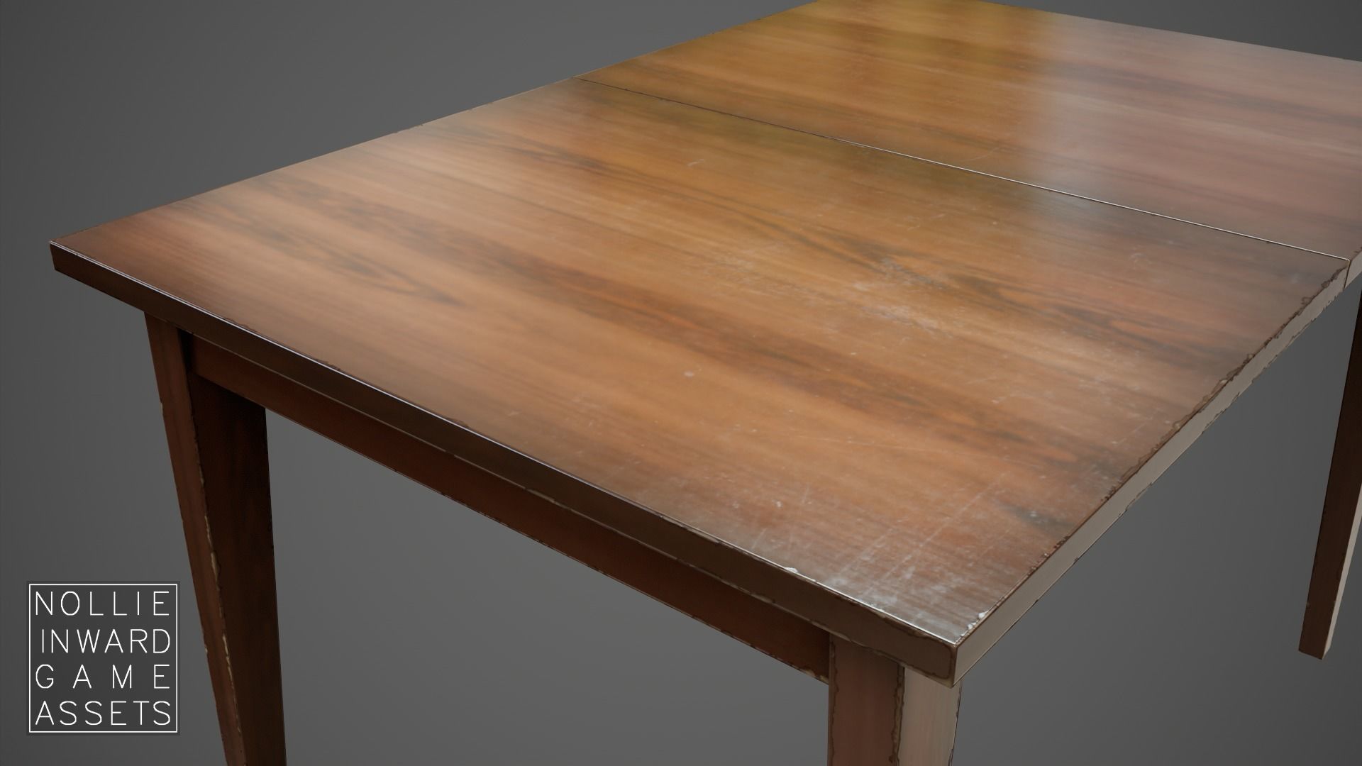 3D model Soviet Table Variant 1 Brown VR / AR / low-poly | CGTrader