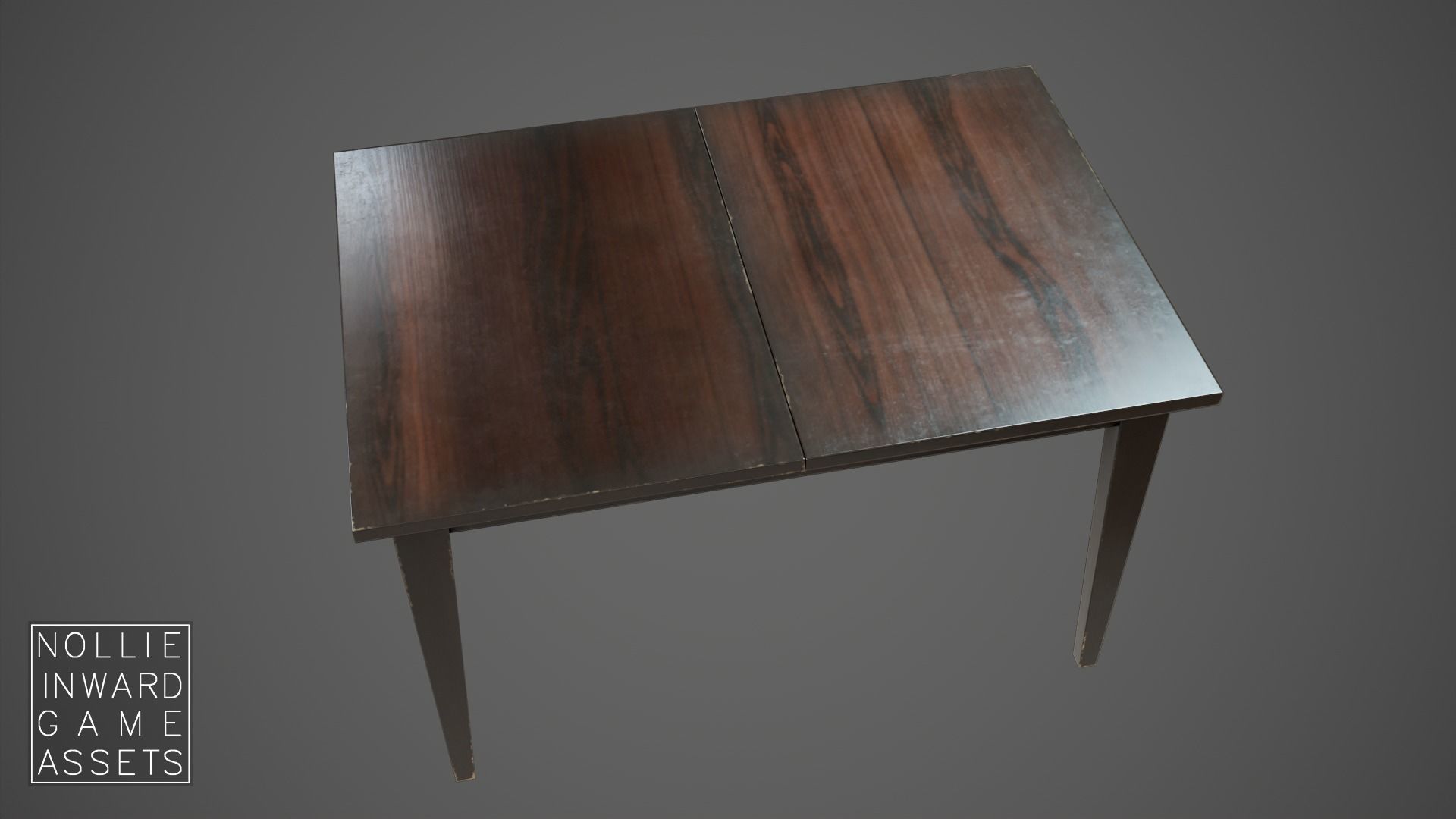 3D model Soviet Table Variant 1 Dark VR / AR / low-poly | CGTrader