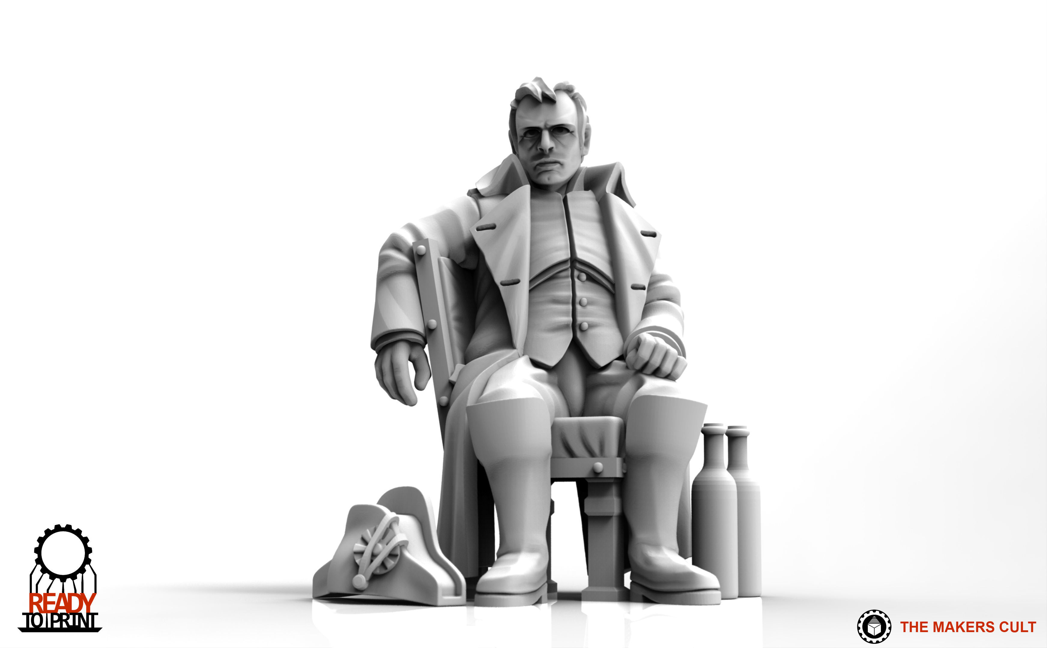 Valour Korps - Napoleon 3D model 3D printable | CGTrader