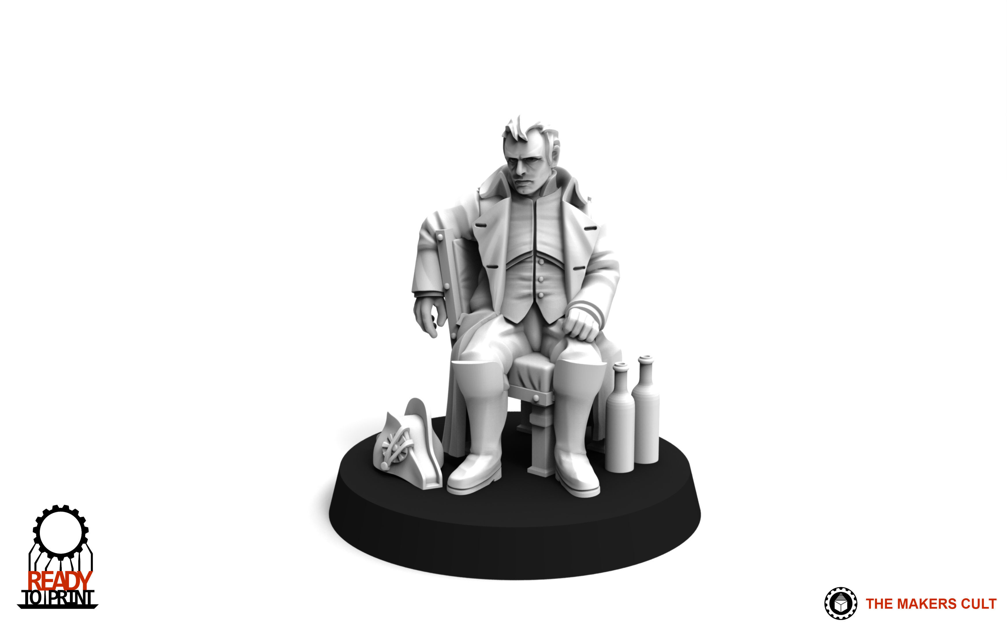 Valour Korps - Napoleon 3D model 3D printable | CGTrader