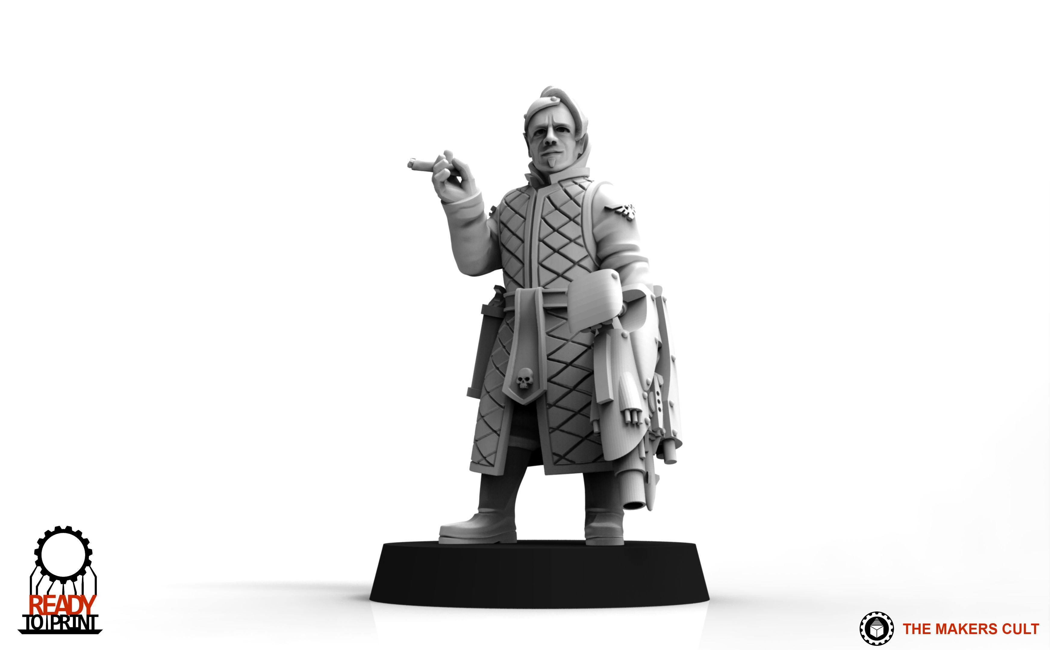 Misc - Arms Dealer Zorg 3D model 3D printable | CGTrader