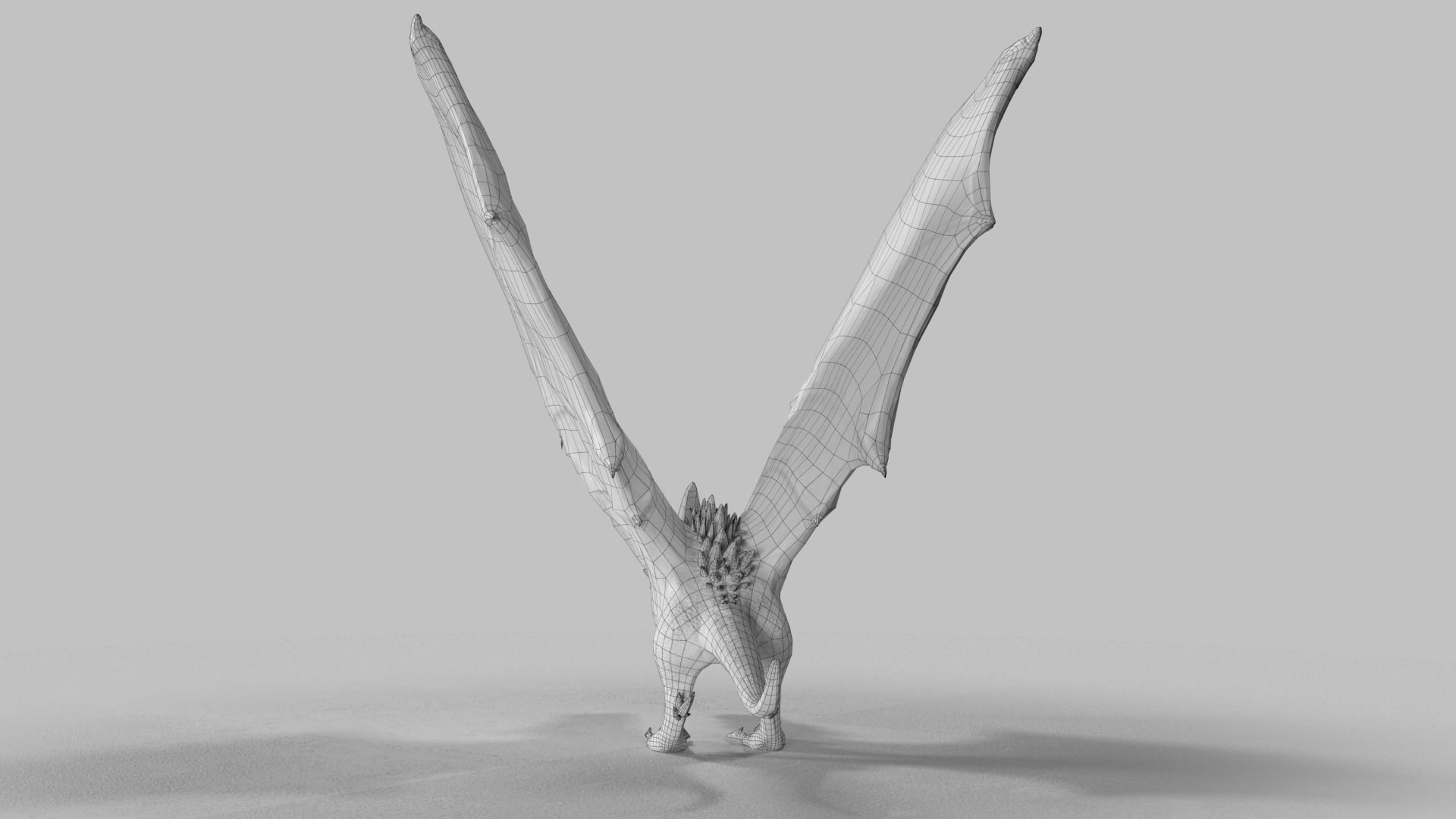 3D model Crystal Dragons VR / AR / low-poly | CGTrader