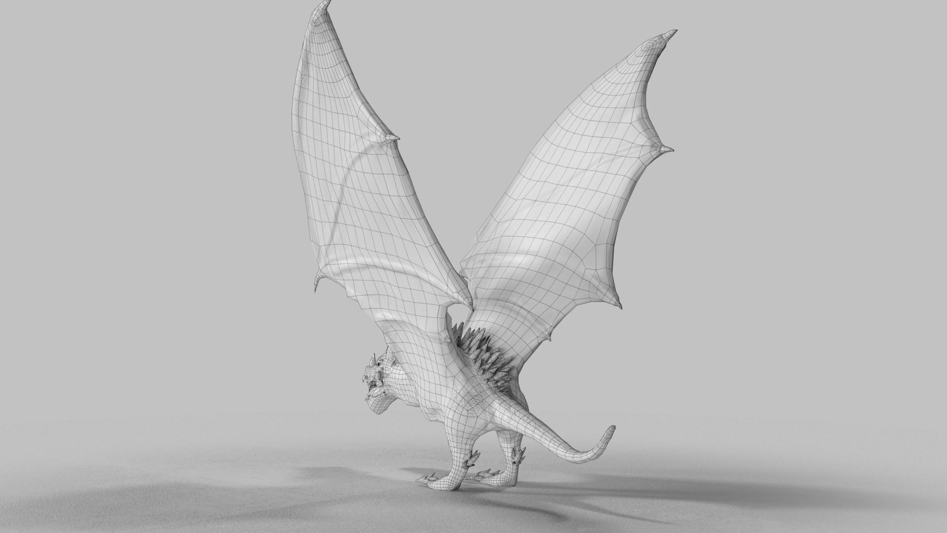 3D model Crystal Dragons VR / AR / low-poly | CGTrader