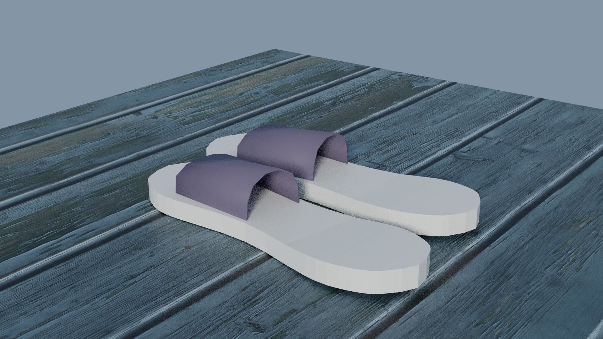 Flip Flops free VR / AR / low-poly 3D model | CGTrader