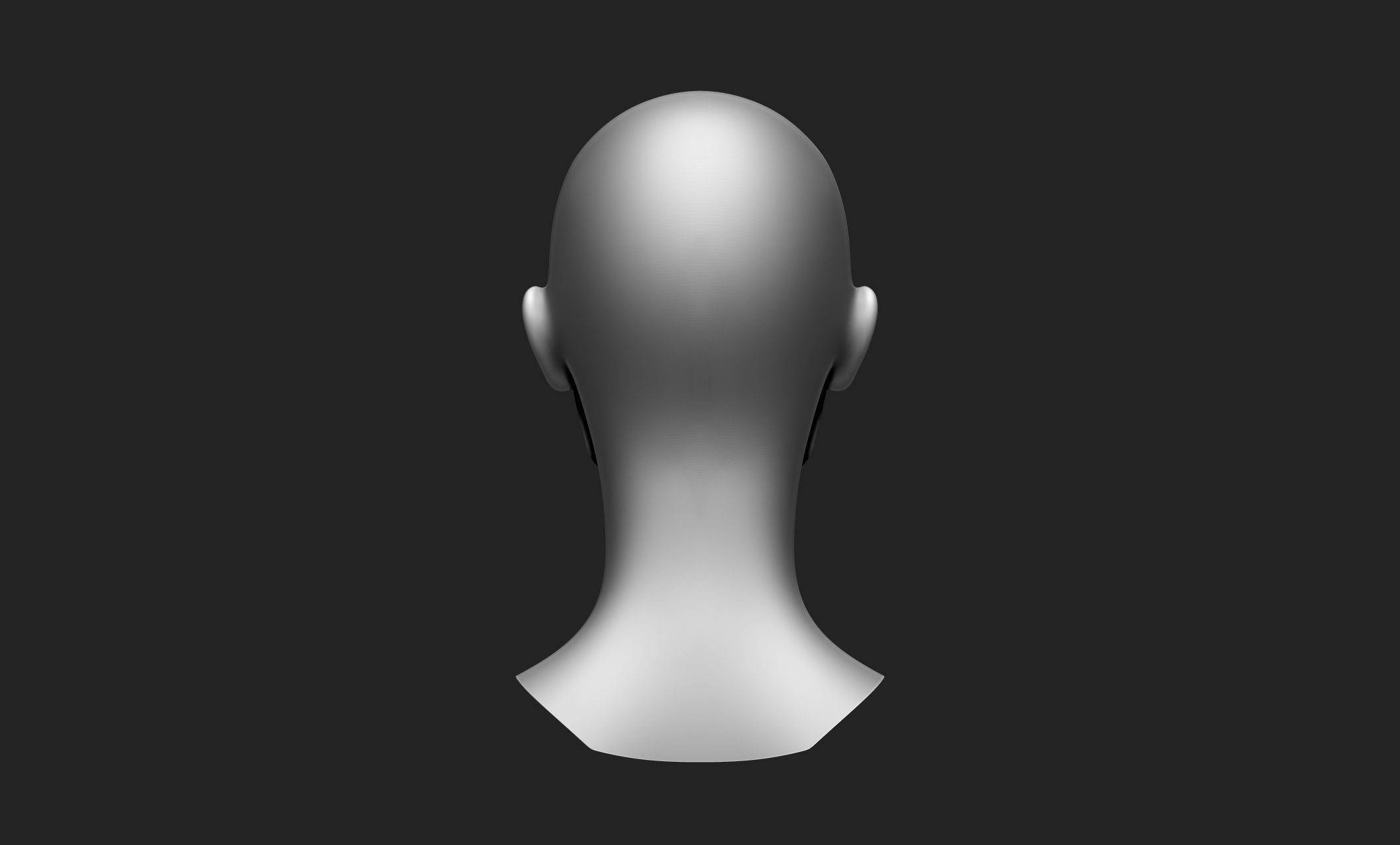 3D model Female Head 1 VR / AR / low-poly | CGTrader