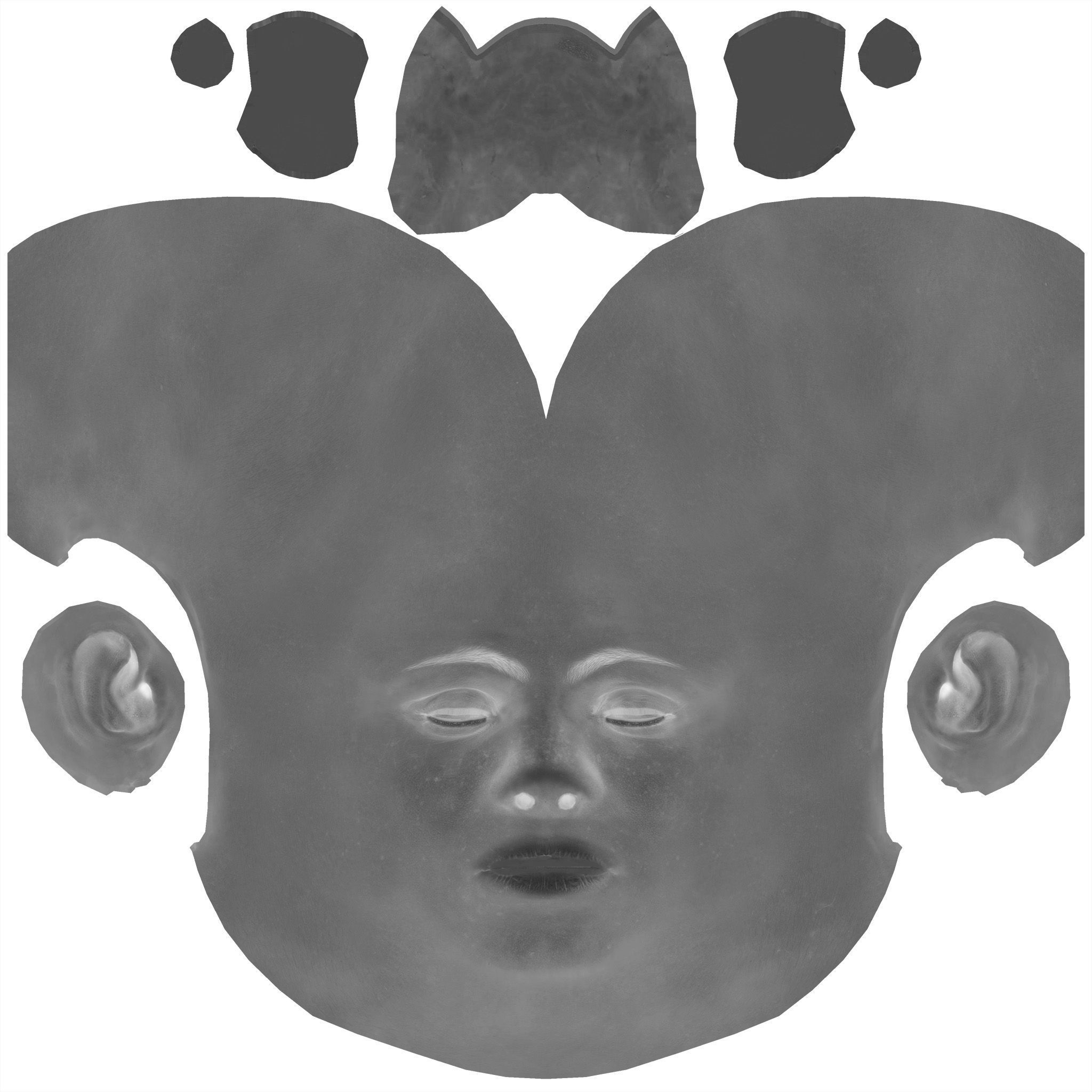 Male body 3D model | CGTrader