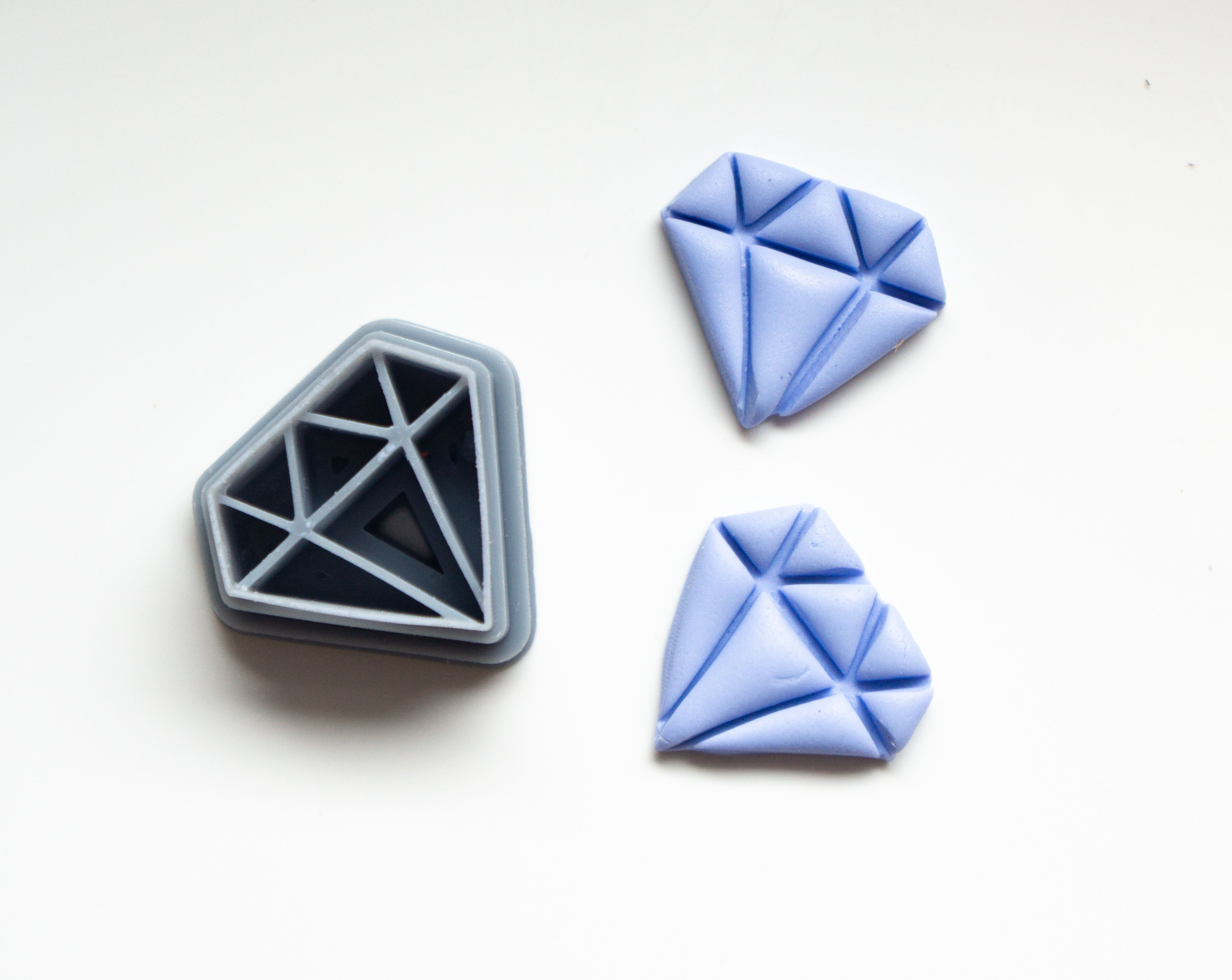 Diamond - Clay cutter 3D model 3D printable | CGTrader