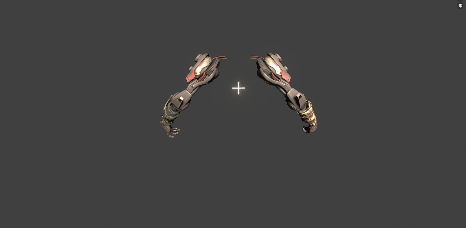 FPS Arms free VR / AR / low-poly 3D model rigged | CGTrader