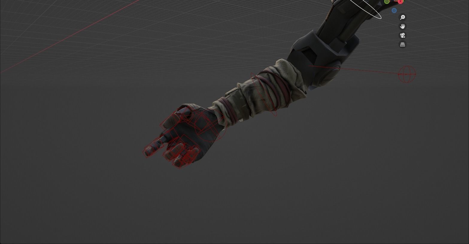 FPS Arms free VR / AR / low-poly 3D model rigged | CGTrader