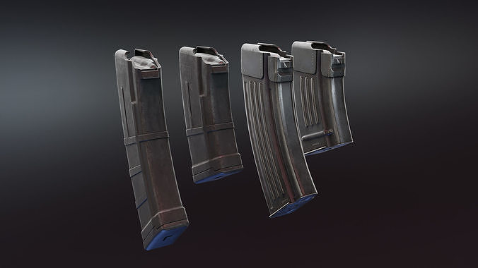 3D model Small AK magazines VR / AR / low-poly | CGTrader