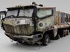destroyed russian KAMAZ-63968 Typhoon-K MRAP vehicle 3D model | CGTrader