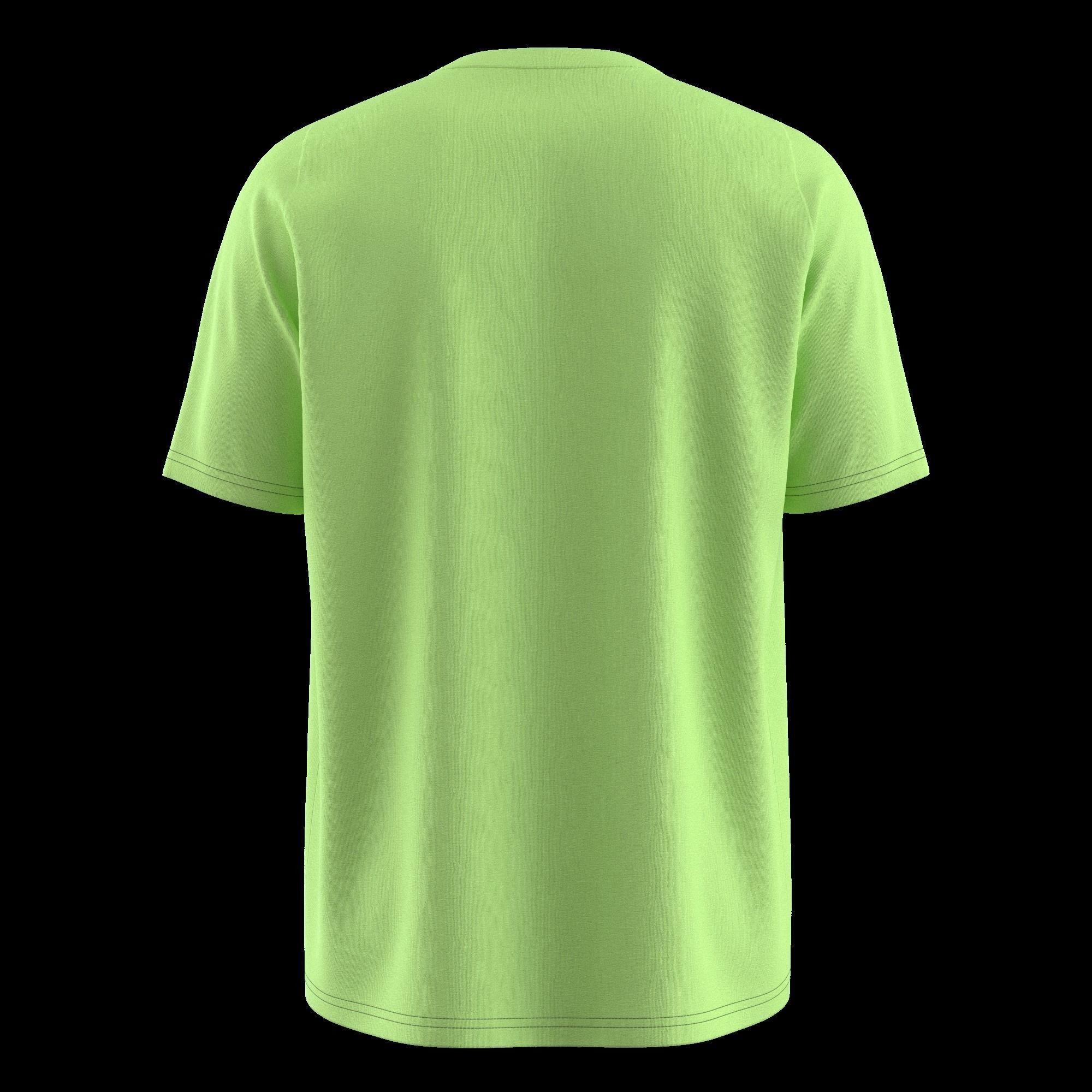 Sporty Raglan T-Shirt 3D model | CGTrader