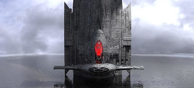 Ocean Drake interceptor Ocean Ship Base Kitbash 3D model | CGTrader