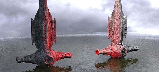 Ocean Drake interceptor Deep Drone 3D model | CGTrader