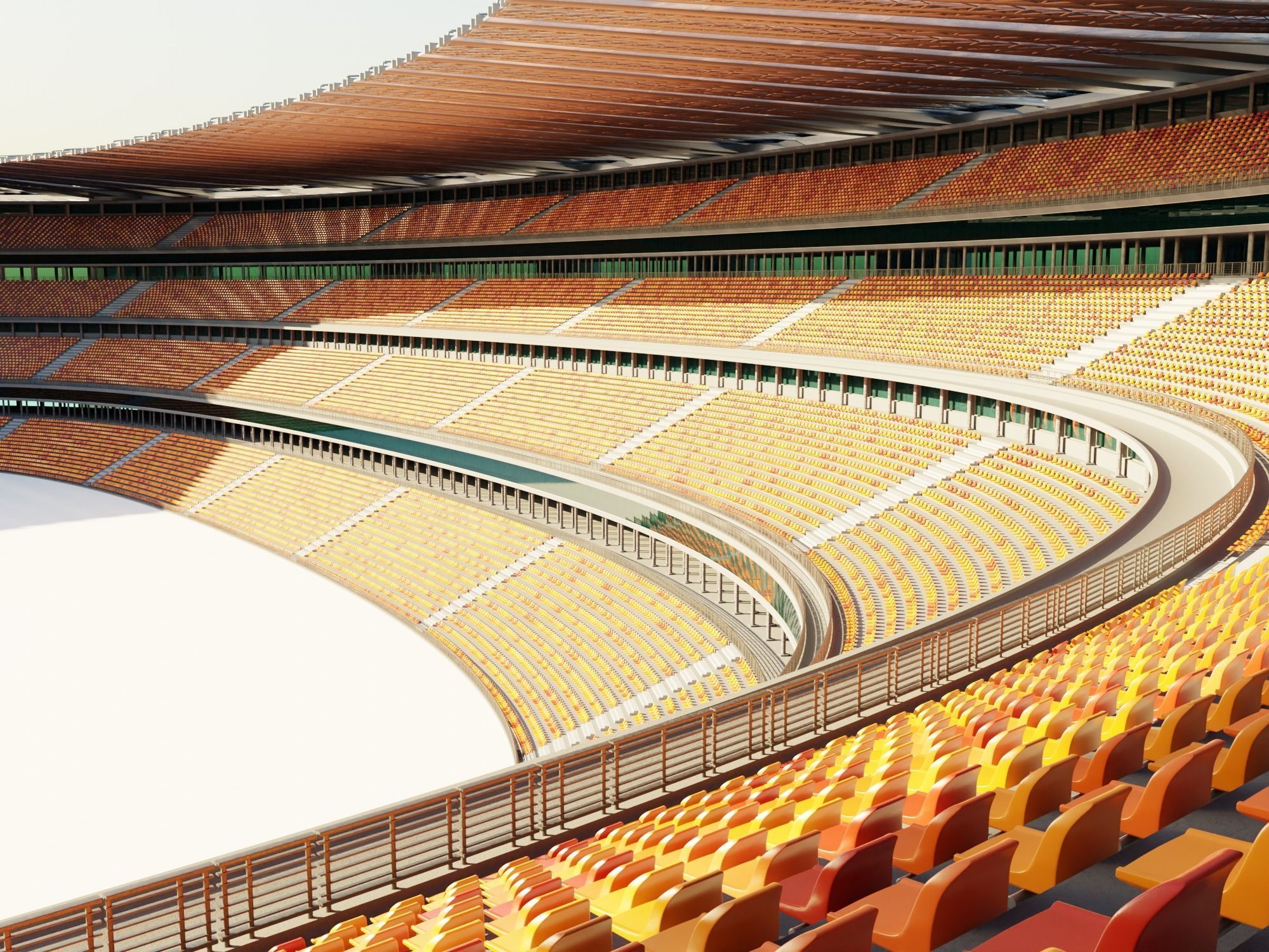 A Realistic Modern Stadium 3D model | CGTrader